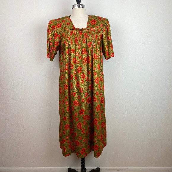Danar Hadi | Dresses | Vintage 8s Womens Dress Muu Muu Medium Danar ...